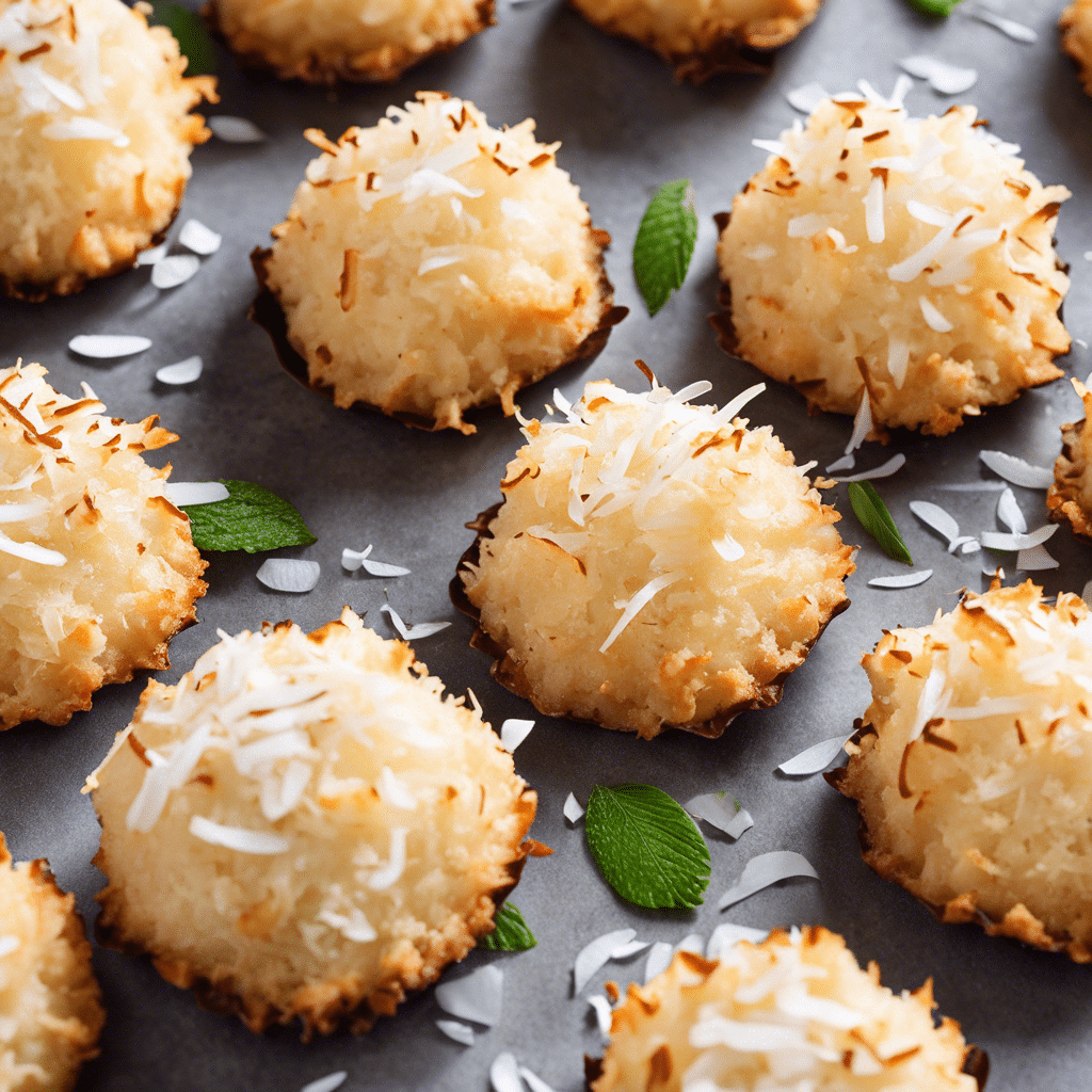 Coconut Macaroons - Bites Haven