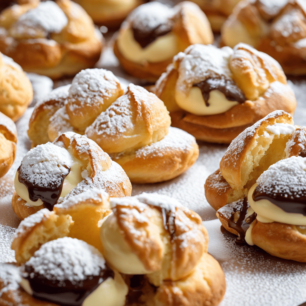 Cream-Filled Profiteroles - Bites Haven