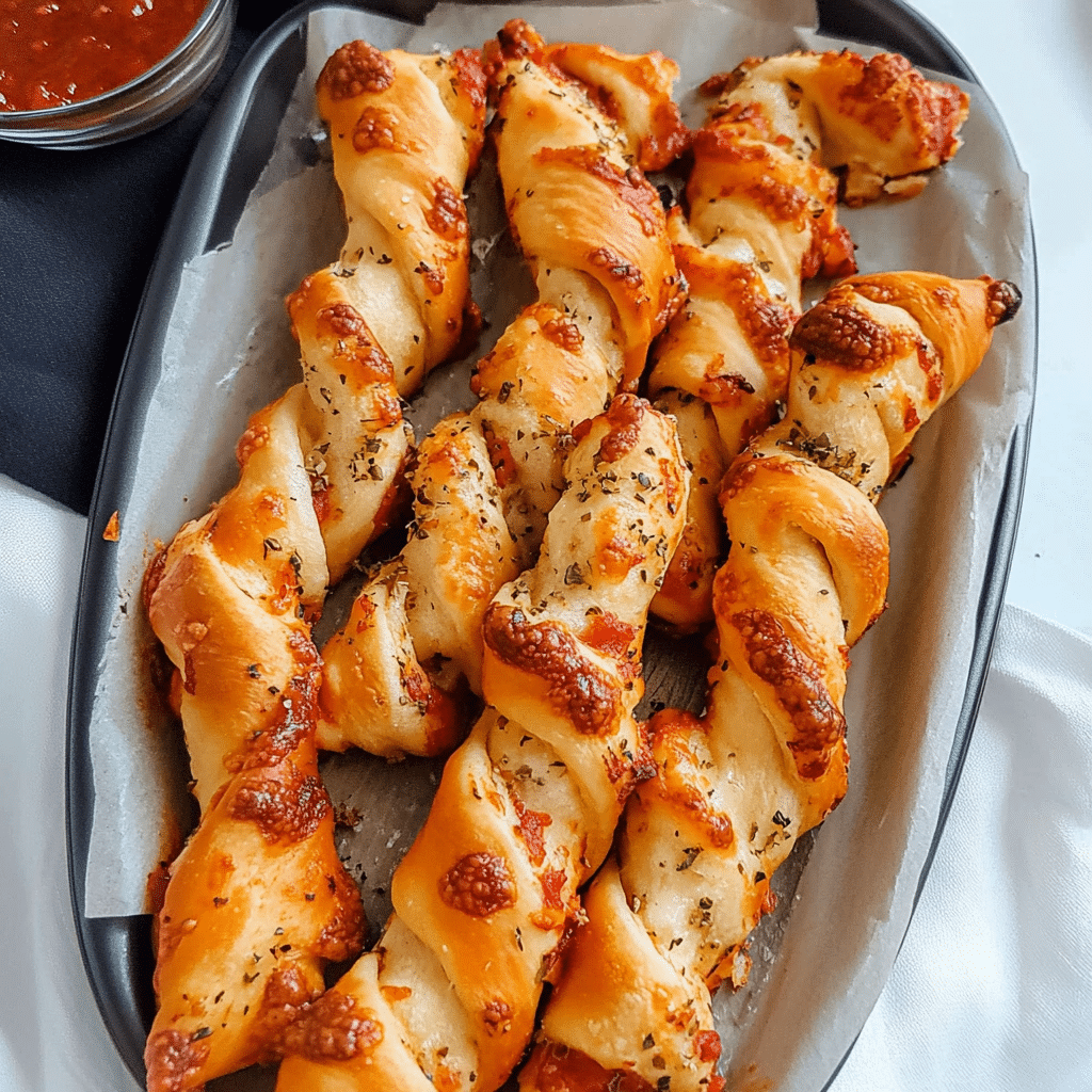 Homemade Pizza Twists - Bites Haven