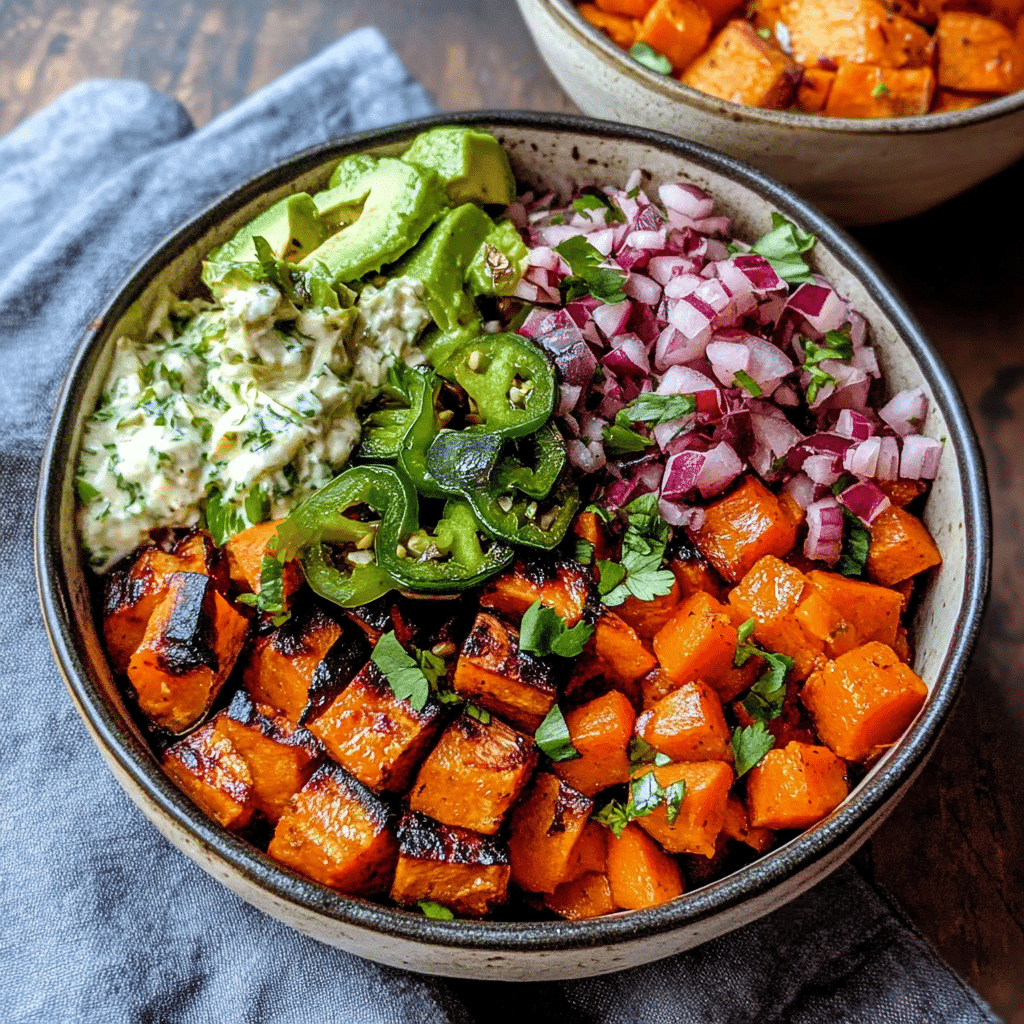 Sweet Potato Bowls - Bites Haven
