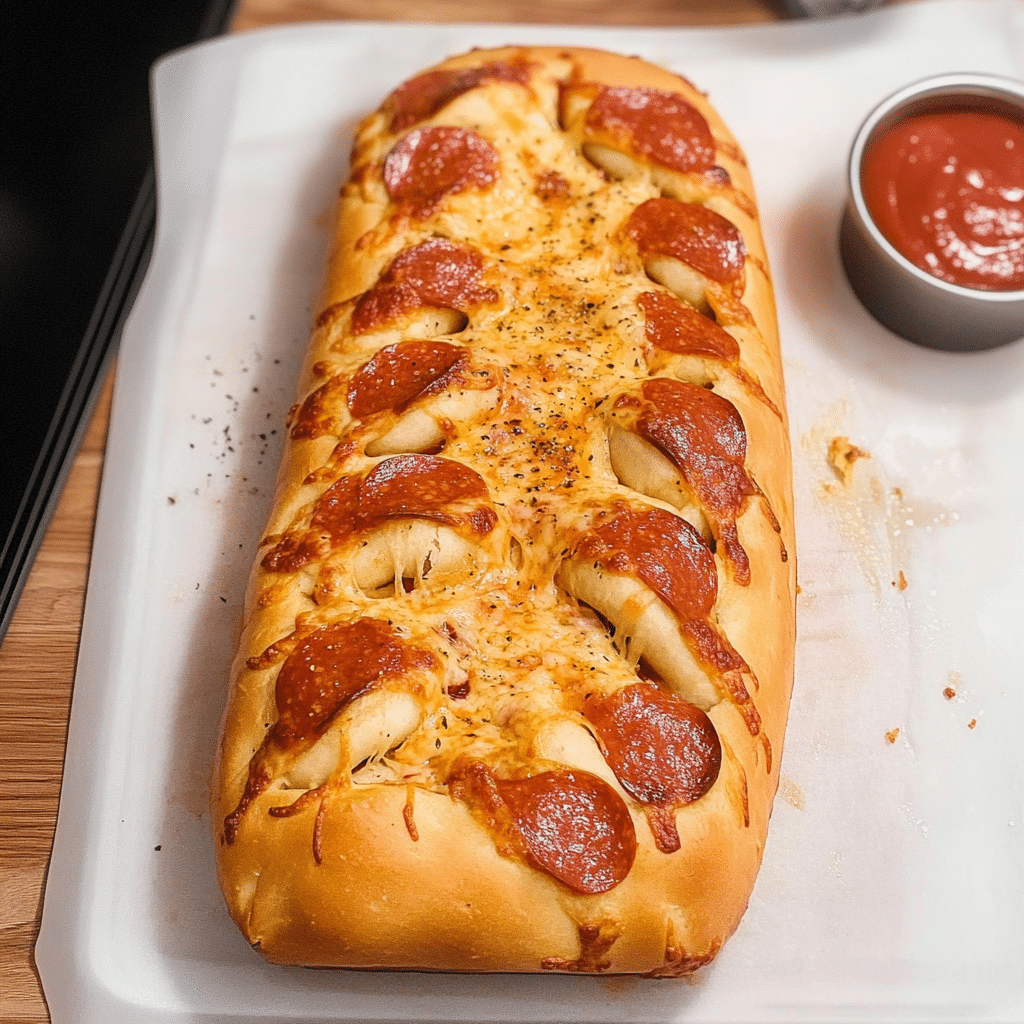 The Best Pizza Loaf Recipe - Bites Haven
