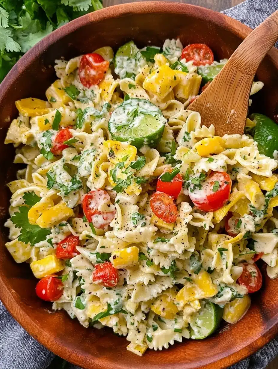 Cilantro Lime Pasta Salad: An Incredible Amazing Recipe - Bites Haven
