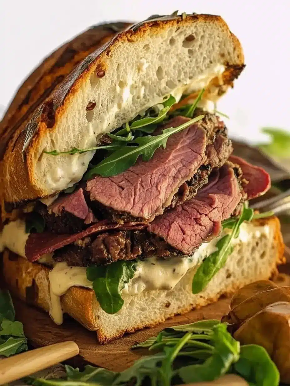 Cold Deli Roast Beef Sandwich: An Incredible Ultimate Recipe - Bites Haven